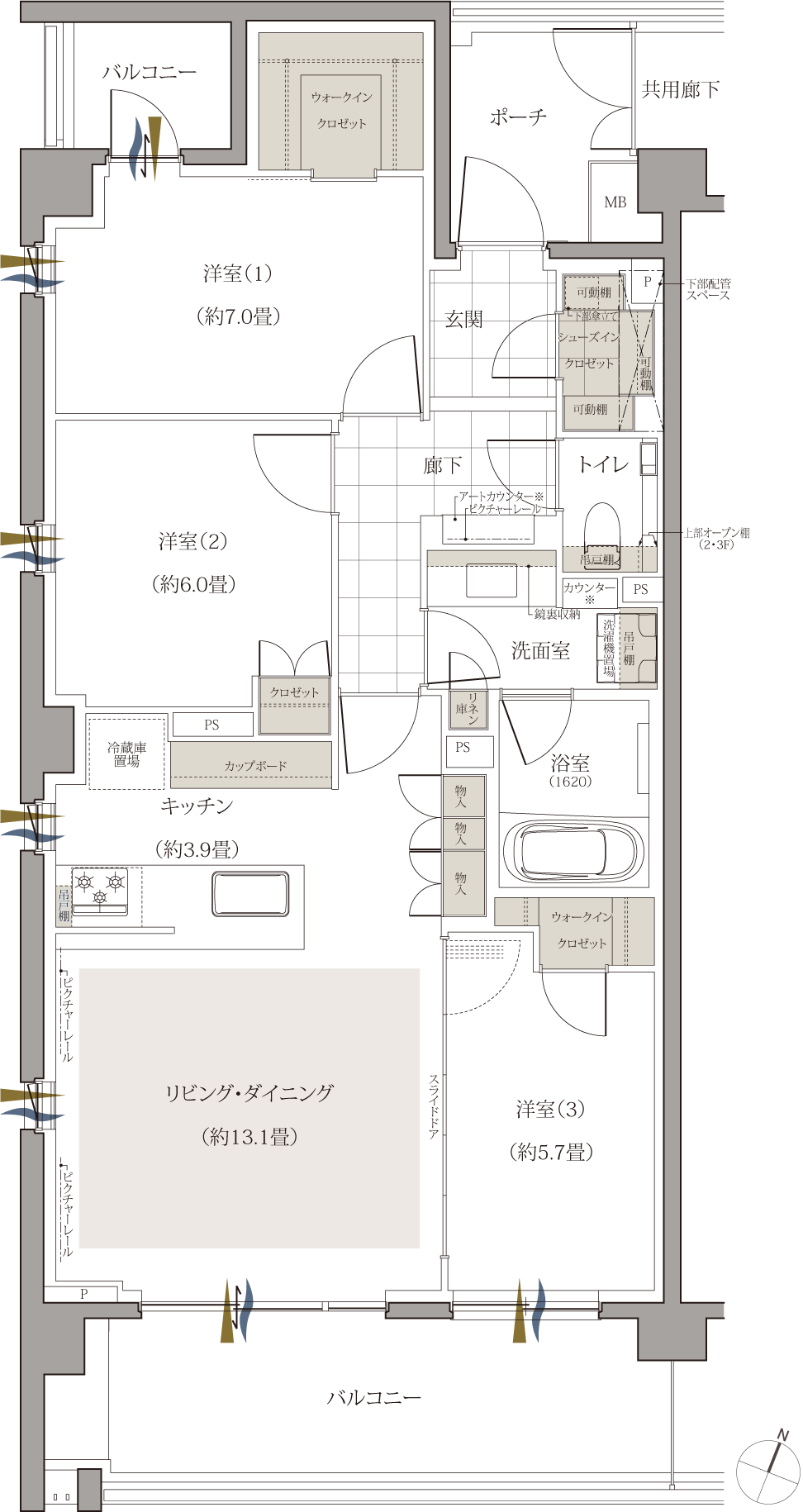 PLAN|【公式】Brillia 深沢八丁目